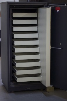 Used Schwab FireGuard 1 Hour Data Fire Safe - Lackasafe