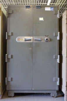 Used Large Mosler 4 Hour Class A Double Door Fire Safe - lackasafe